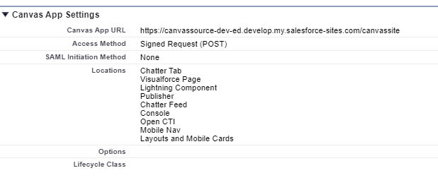 Salesforce Canvas Authentication using Signed Request and OAuth 2.0