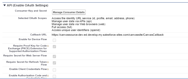 Salesforce Canvas Authentication using Signed Request and OAuth 2.0