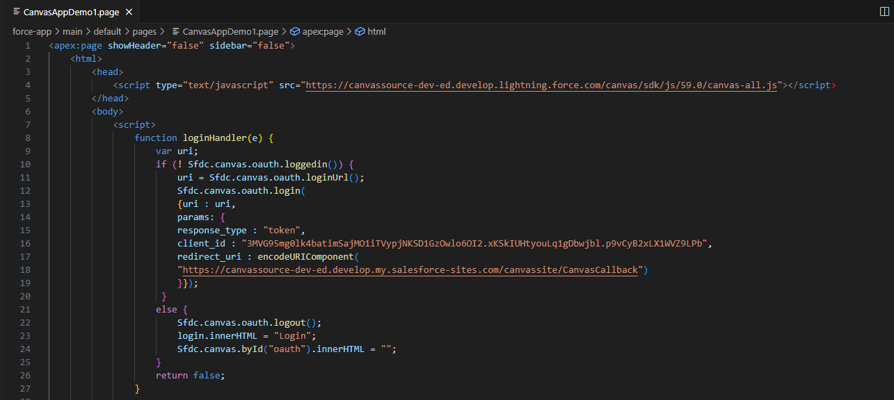 Salesforce Canvas Authentication using Signed Request and OAuth 2.0
