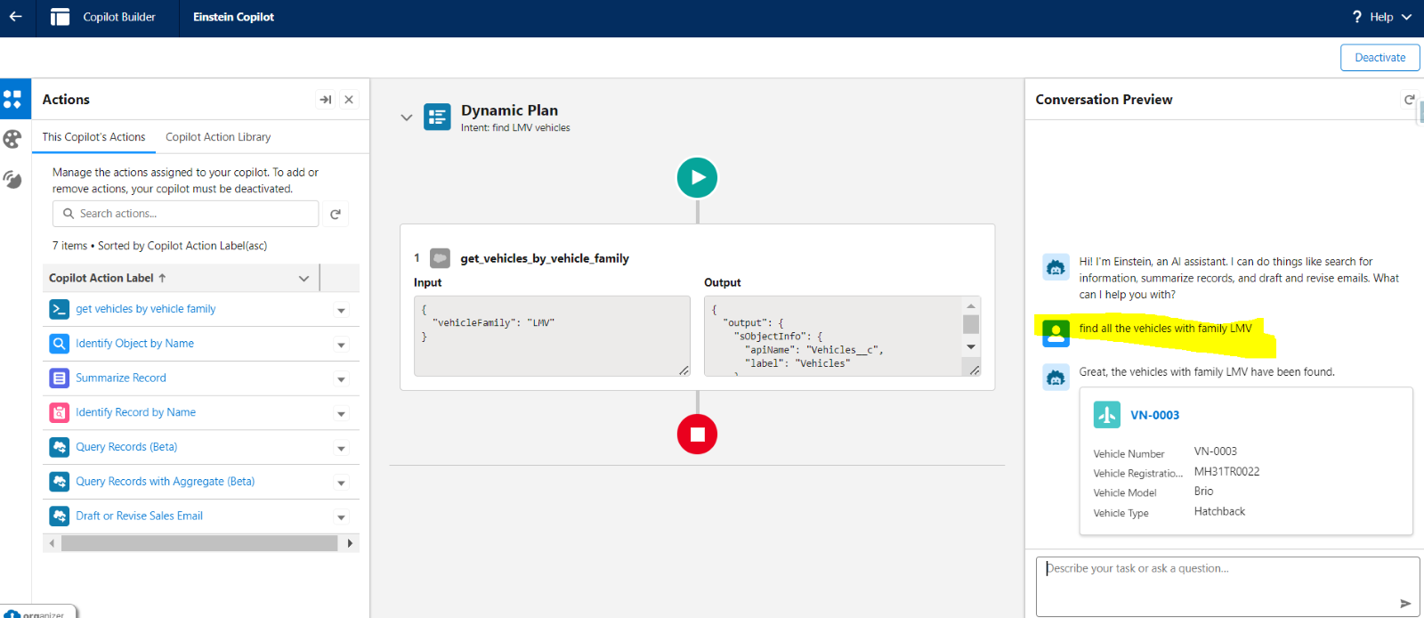 Einstein Copilot custom action using Apex
