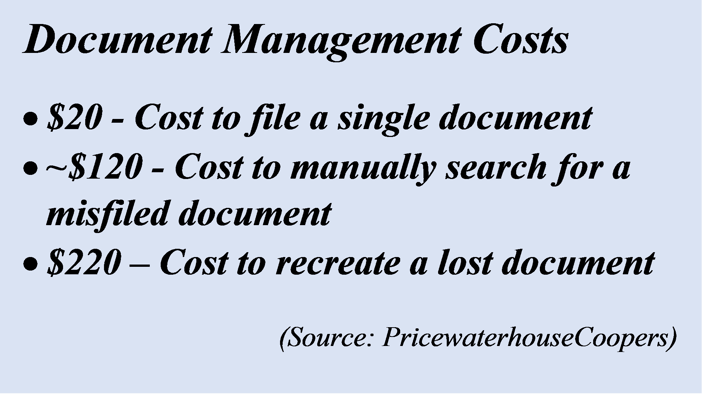 Document Processing & the Financial Services Industry.