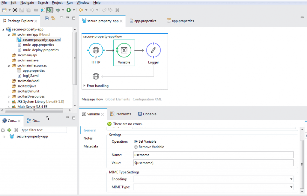 How to enable Secure Property Placeholder in MuleSoft